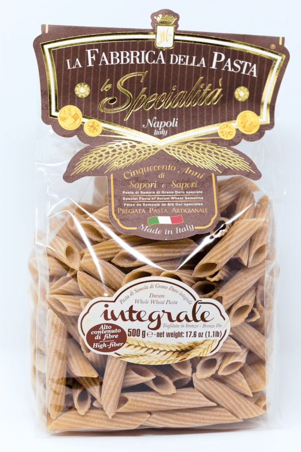 Penne Integrale Vollkorn - La Fabbrica della Pasta di Gragnano - 500g ...